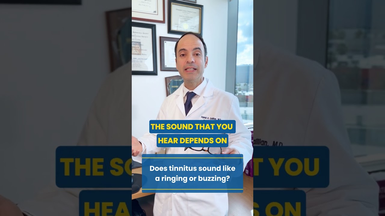 Is tinnitus ringing or buzzing?