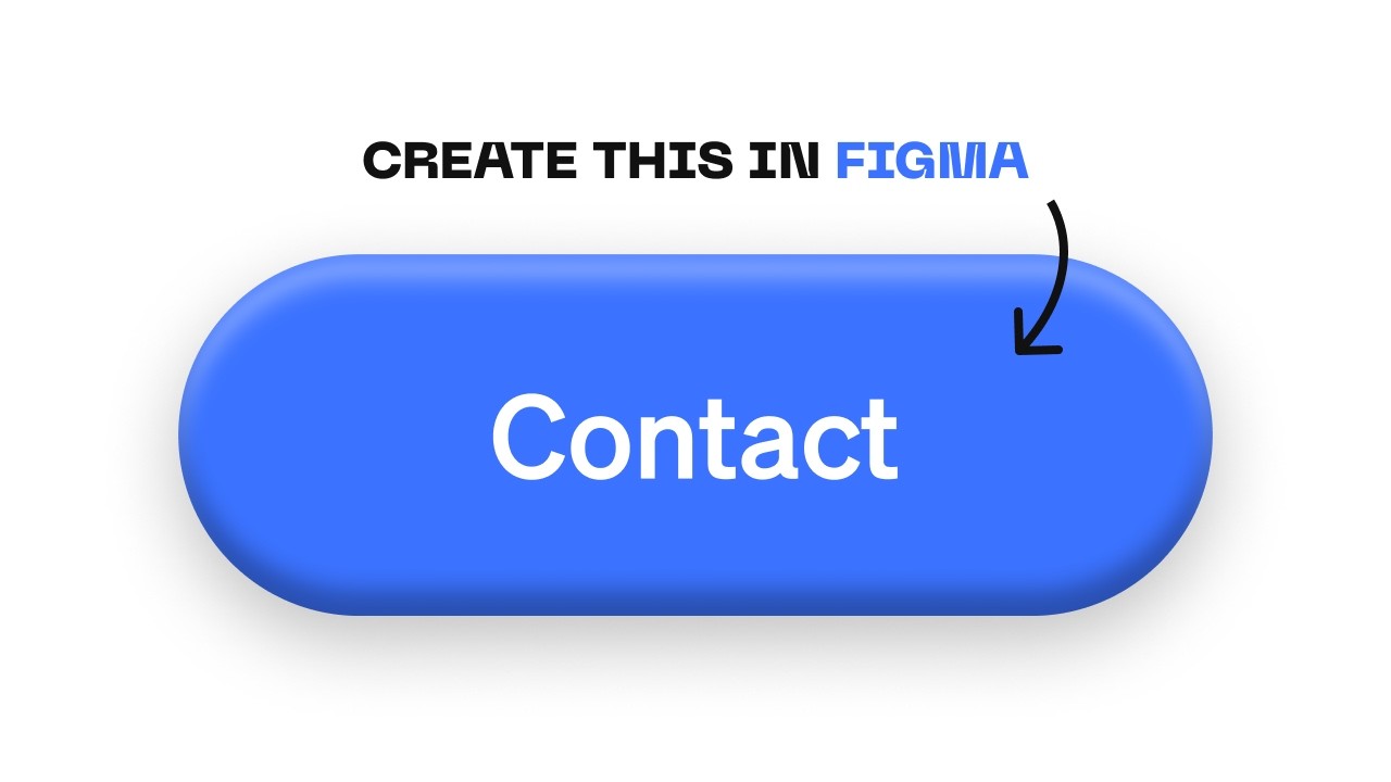 How to make a 3d skeuomorphic button in Figma | Tutorial 2025