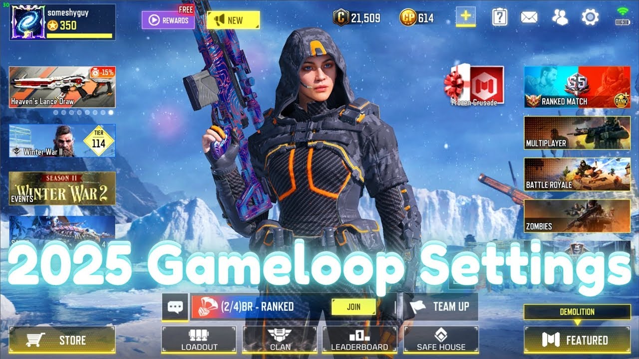 2025 Gameloop CODM Settings Guide