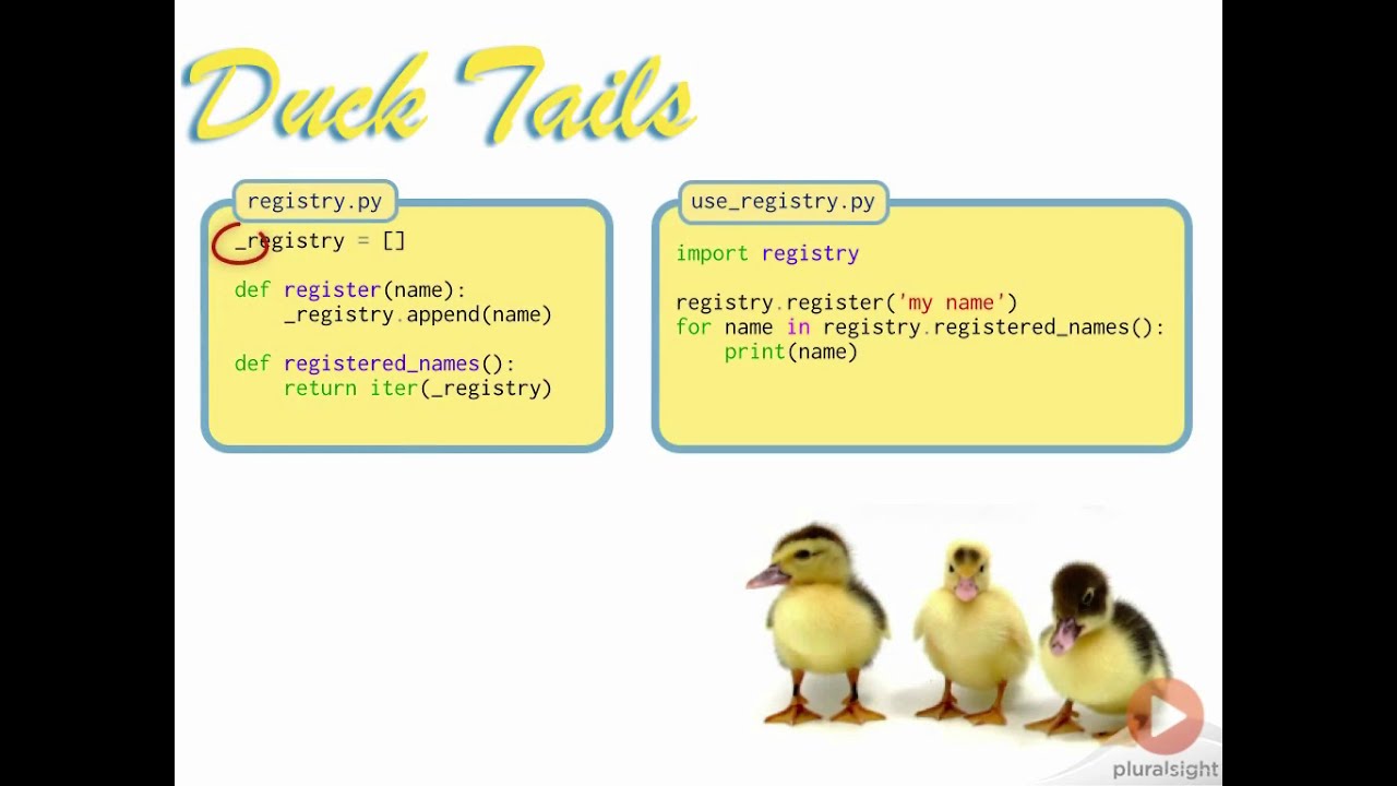 Python: Modules Singleton