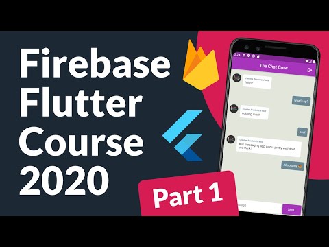 Learn Firebase Authentication and Flutter Full Course 2020 | Messaging App Part 1 - Mind Luster