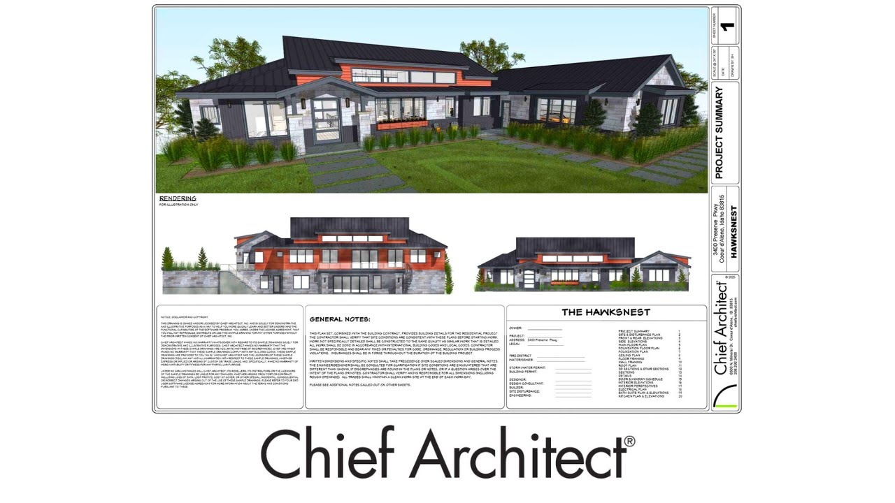 How to Create a Layout Template in Chief Architect