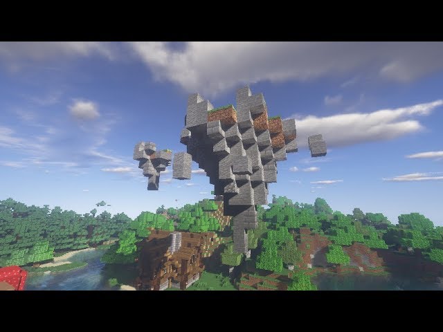 Epic Floating Islands Tutorial! Minecraft Map