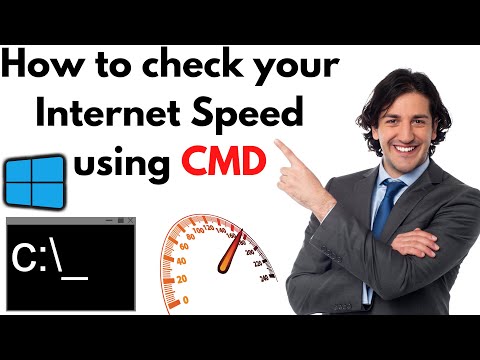 Check Your Internet Speed Using Command Prompt