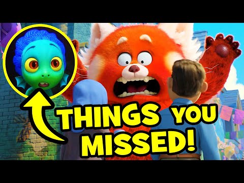 TOP 60 Easter Eggs In Pixar's TURNING RED!