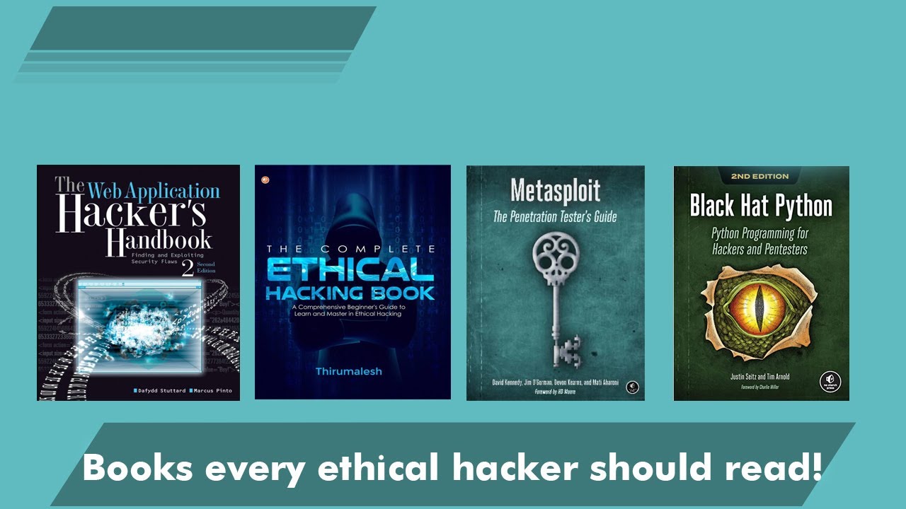 Books every ethical hacker should read!