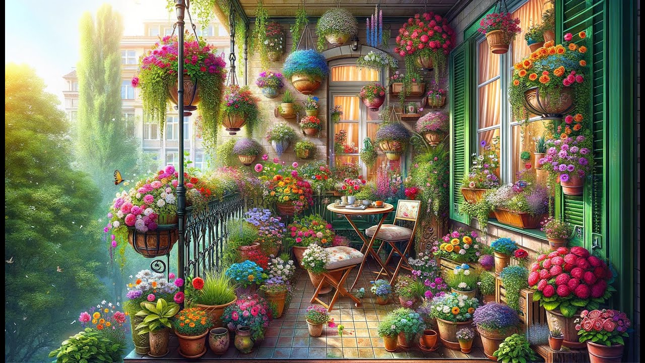 Balcony Flower Gardening: Making the Most of Small Spaces