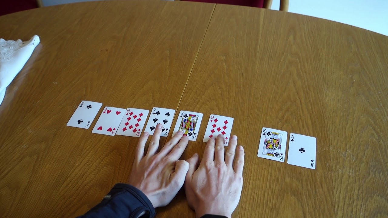 Sorting Algorithms - Bubble Sort on Cards