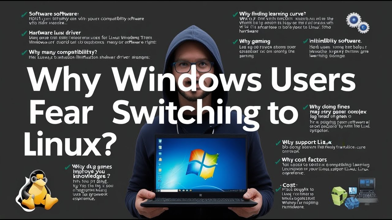 Why Windows Users Fear Switching to Linux
