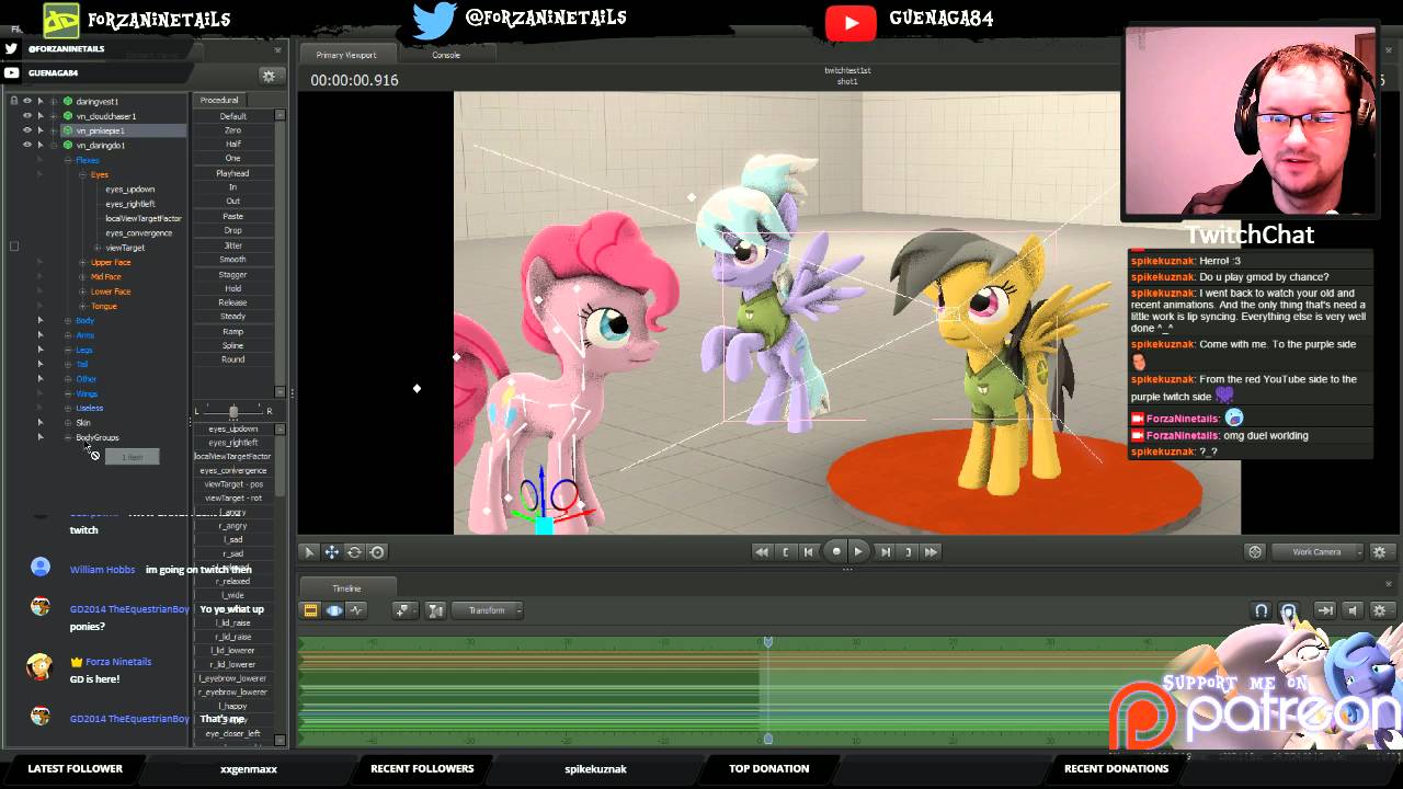 SFM MLP Live Tutorial - Locking Eyes