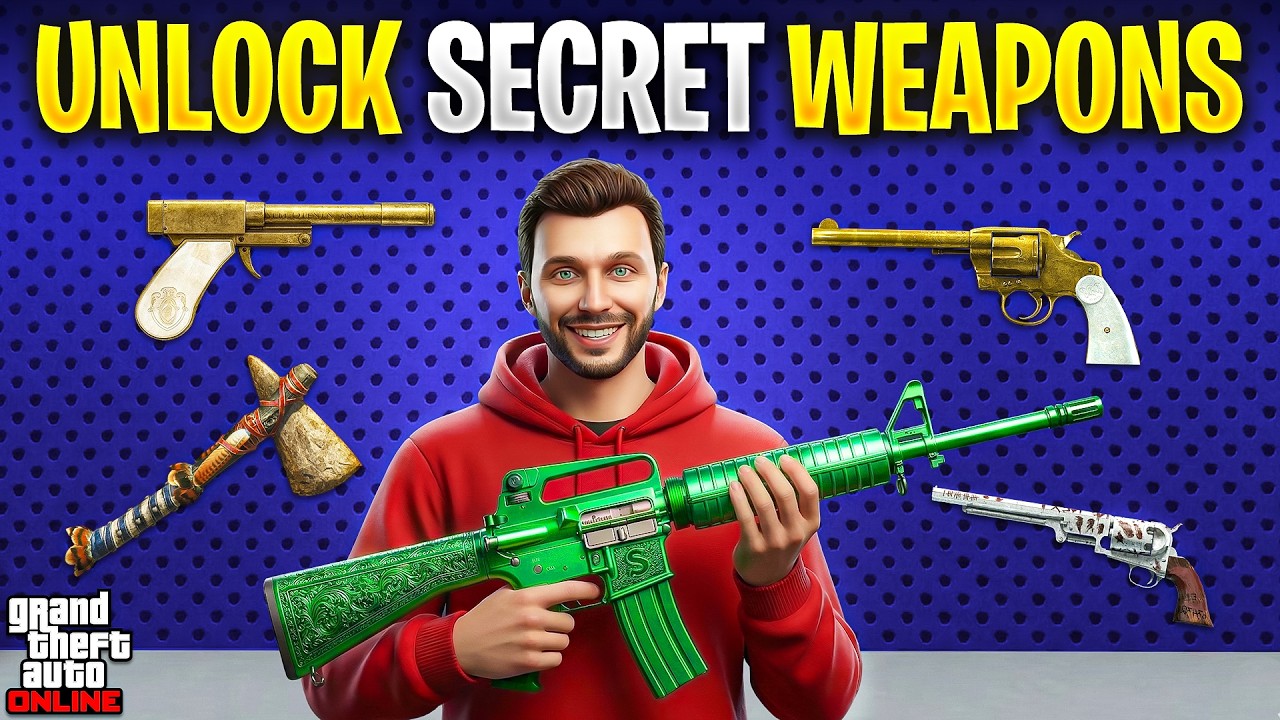 How to UNLOCK All Secret Weapons in GTA Online