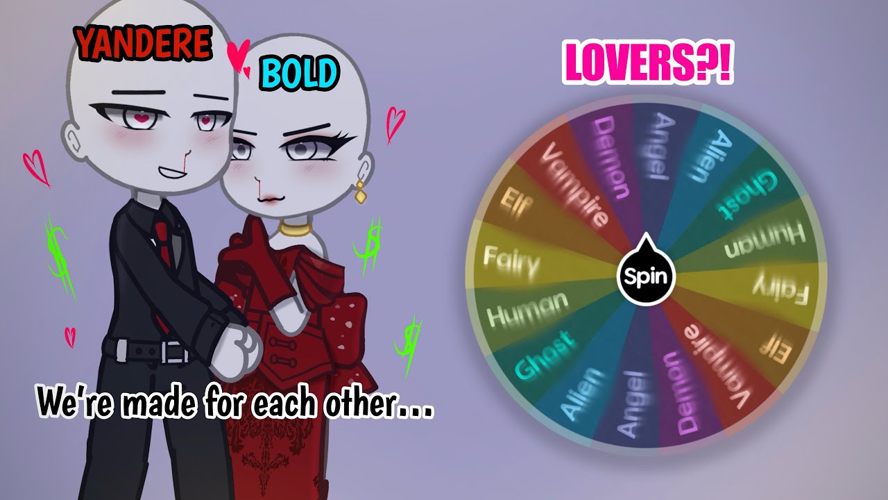 Gacha Club Spin the Wheel Couple OC [STRANGER THINGS EDITION]👾✨||