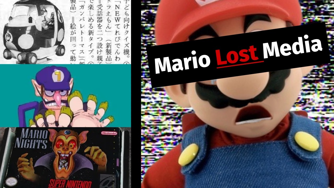 The Interesting Lost Media of Super Mario 