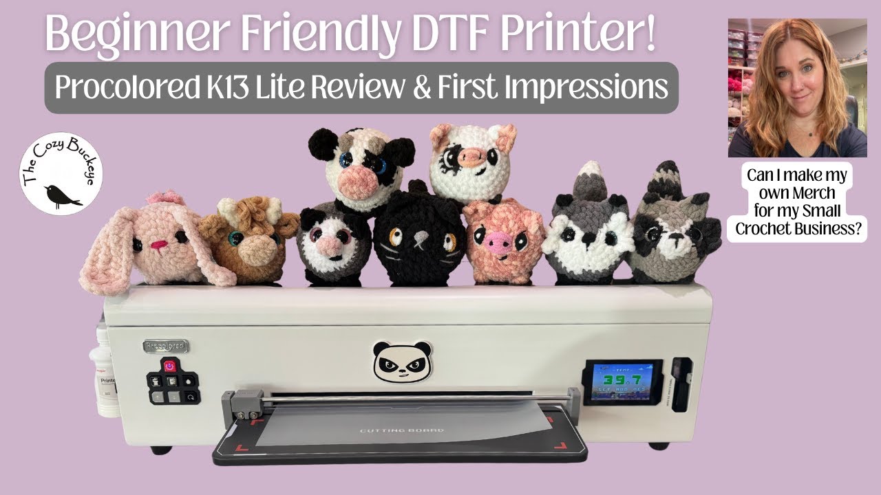 Beginner Friendly DTF Printer! Procolored K13 Lite Review & First Impressions
