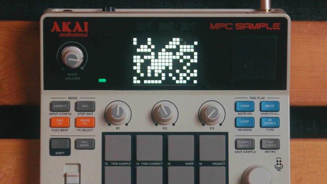 MPC SAMPLE = BOOM BAP MACHINE!