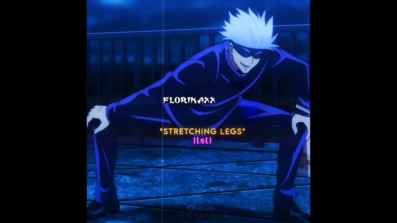 💀😮‍💨GOJO SITTING LIKE A FROG🐸 #jujutsukaisen #anime #animeedit #gojo #fyp #foryou