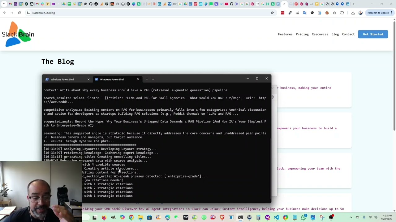 A.I. Blog Writing Agent: 