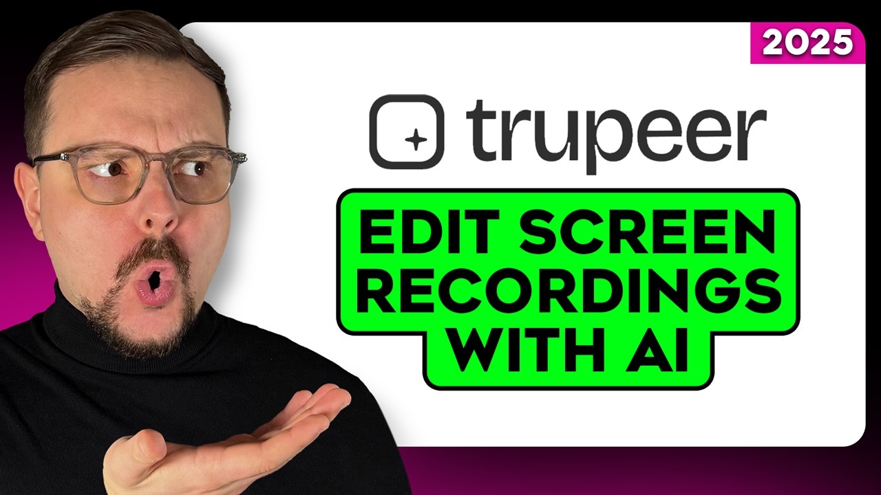 Trupeer AI Tutorial - 2026 | How To Automatically Edit Screen Recordings With AI