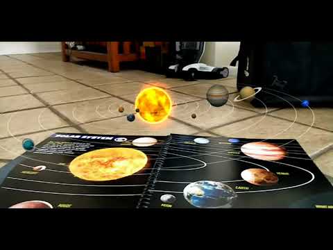 Professor Maxwell's VR Universe - Virtual Reality Kids Space Science Book and Interactive STEM Learn