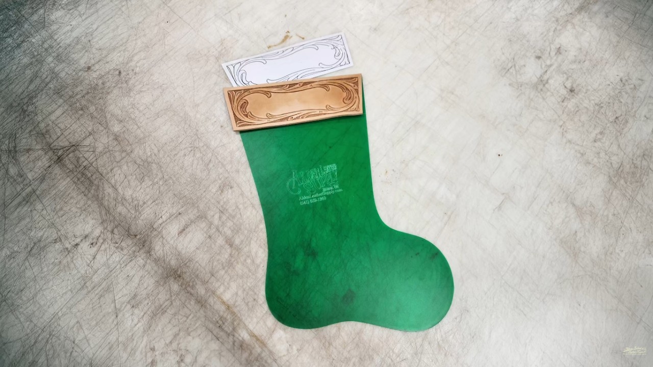 Carved Stocking Top Pattern - MMPC June 30