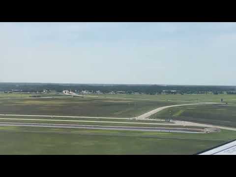 Landing at Southwest Florida International Airport in Fort Myers, Florida