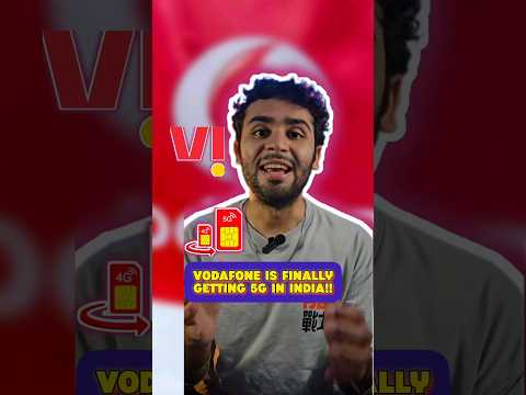 Vodafone idea users are finally getting 5g?! #airtel #jio #network #Vodafone #tech #Bharat #trending