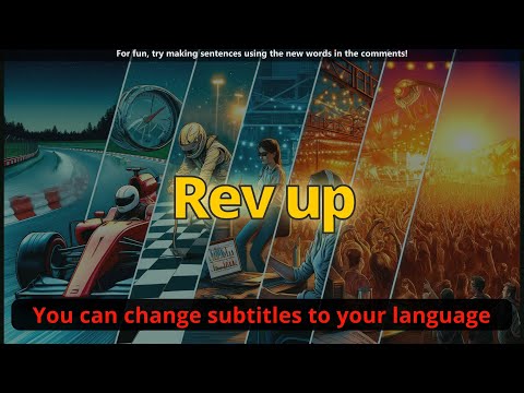 Rev up meaning with 5 examples