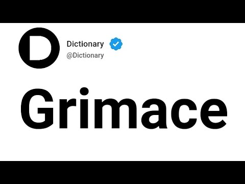 Grimace Meaning In English
