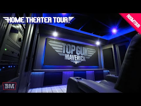 AMAZING 7.2.4 HOME THEATER TOUR 2022! // 4K Dolby Atmos Bowers & Wilkins | Sony | Anthem | Valencia