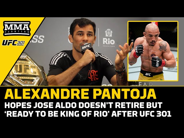 VIDEO: All UFC 301 media day interviews - Alexandre Pantoja, Steve ...