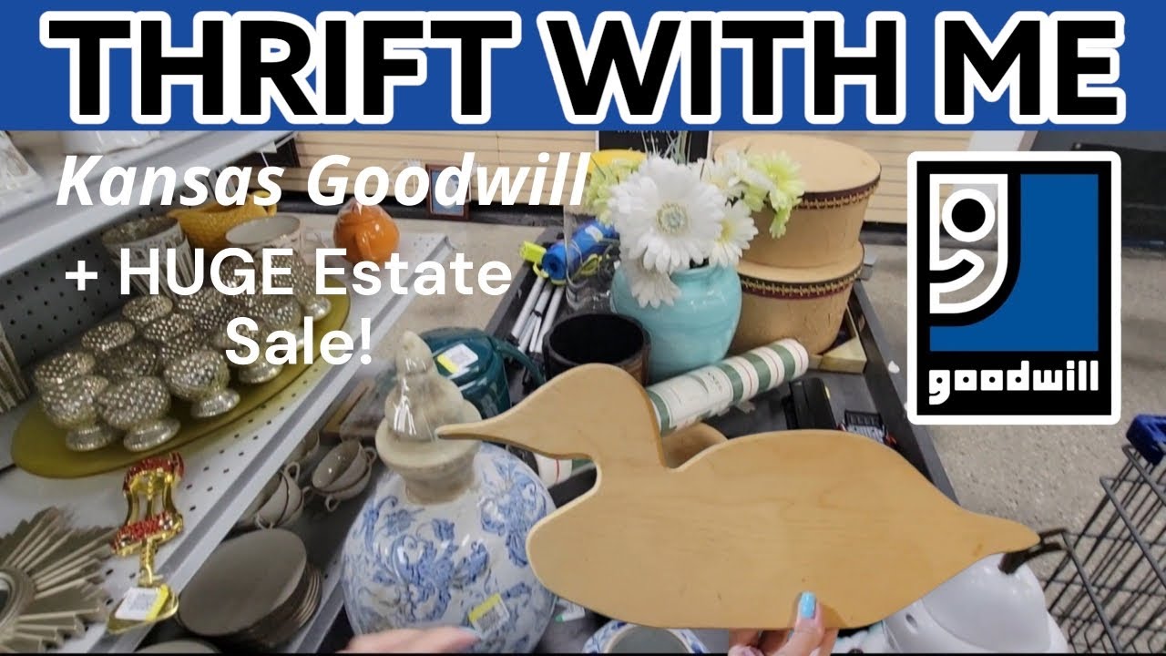 The Hunt Continues! Goodwill & Estate Sale Thrift With Me! Vintage Home Decor & More