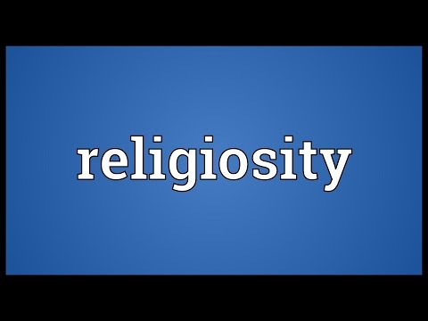 Religiosity Meaning