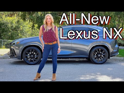 All-New 2022 Lexus NX 350 review // Four new models!