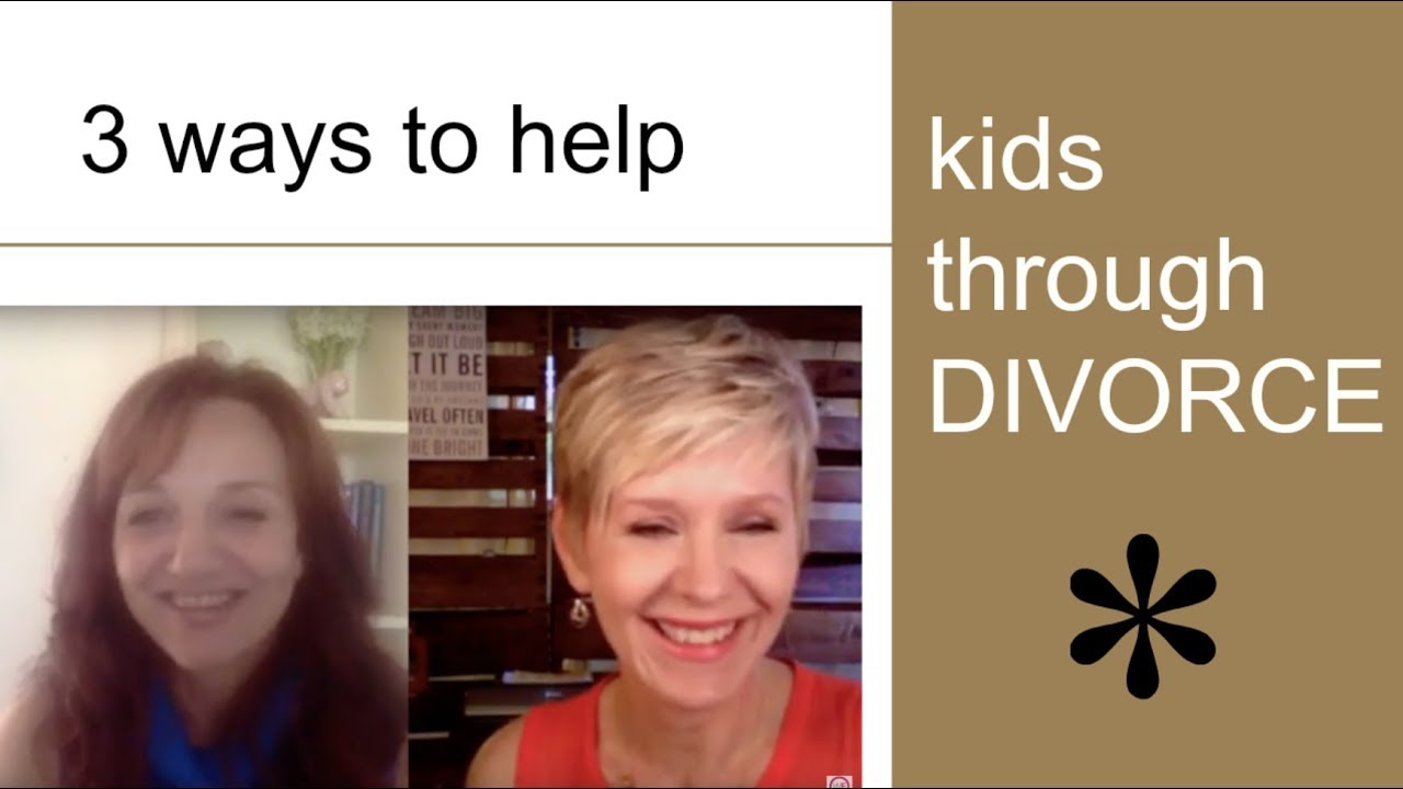 3 ways to help kids through divorce