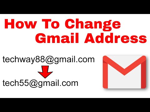 How To Change Gmail Address - Change Email | How To Change Email id and Username