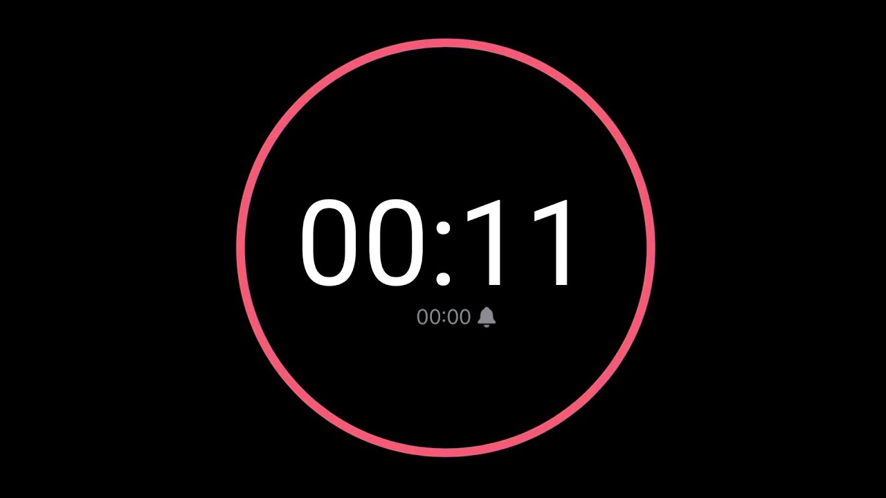 11 Second Countdown Timer / iPhone Timer Style