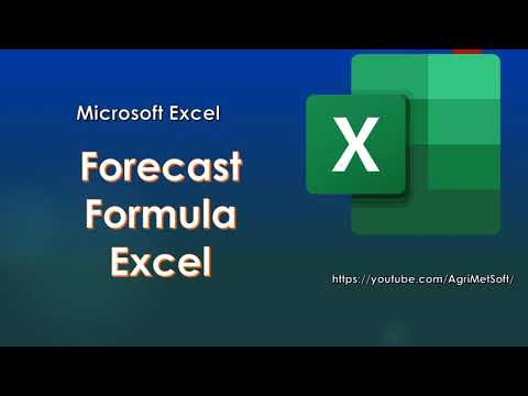 Forecasting Formula in Excel || Time Series Data