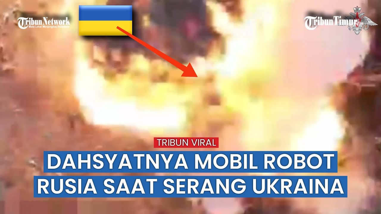 Rusia Gunakan Robot Kamikaze Hancurkan Bunker Ukraina