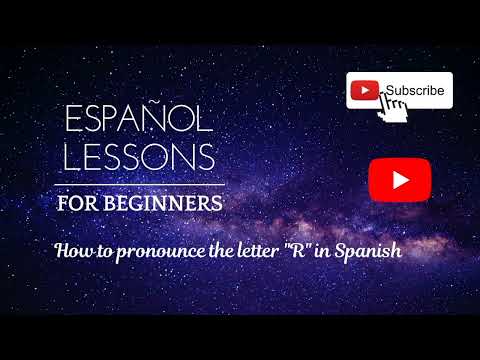 THE LETTER "R" IN SPANISH (with exercises, examples and rules) #español #spanish #exercises