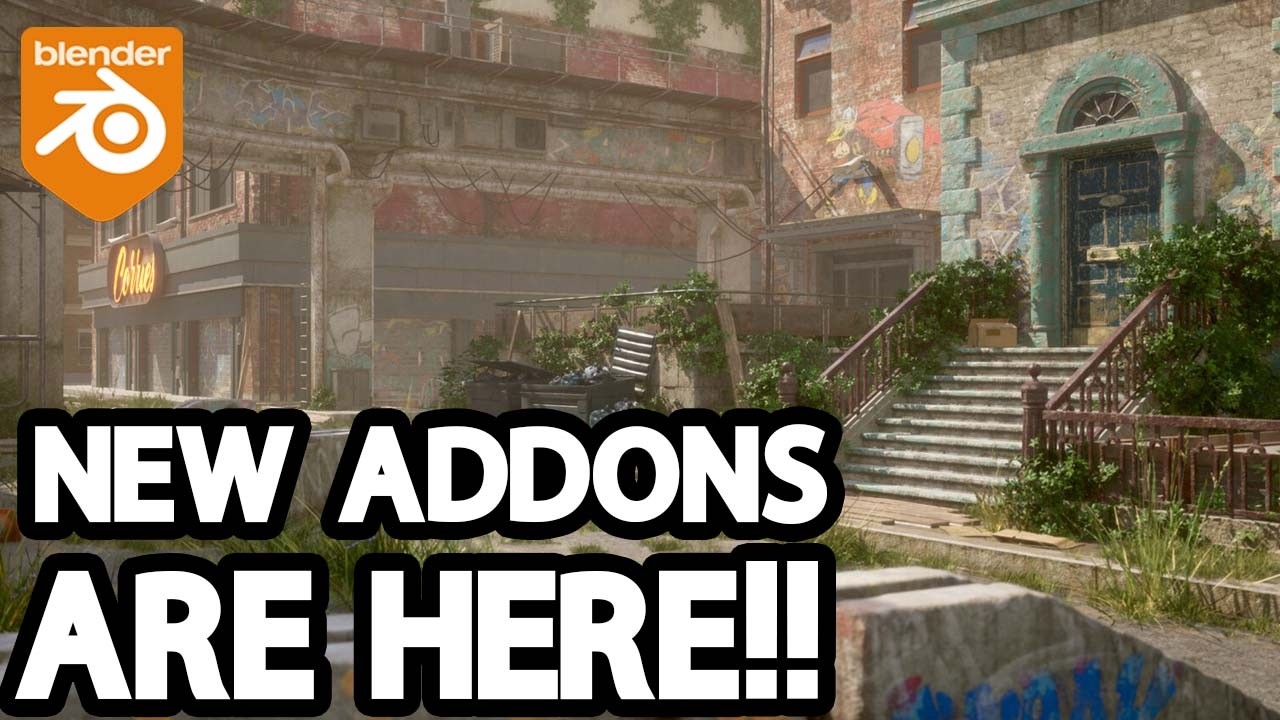 New Blender Addons & Updates Have Been Released
