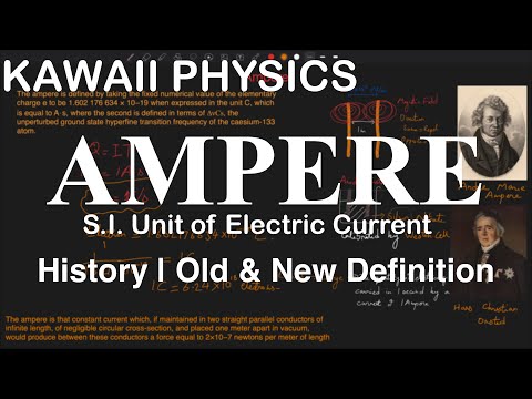 What is Ampere? | S.I. Unit of Electric Current | History | Old and New Definition of Ampere