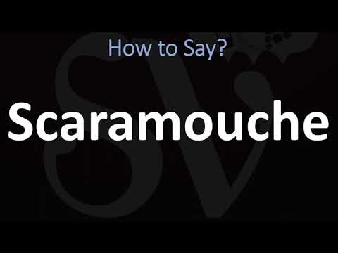 How to Pronounce Scaramouche? (CORRECTLY)