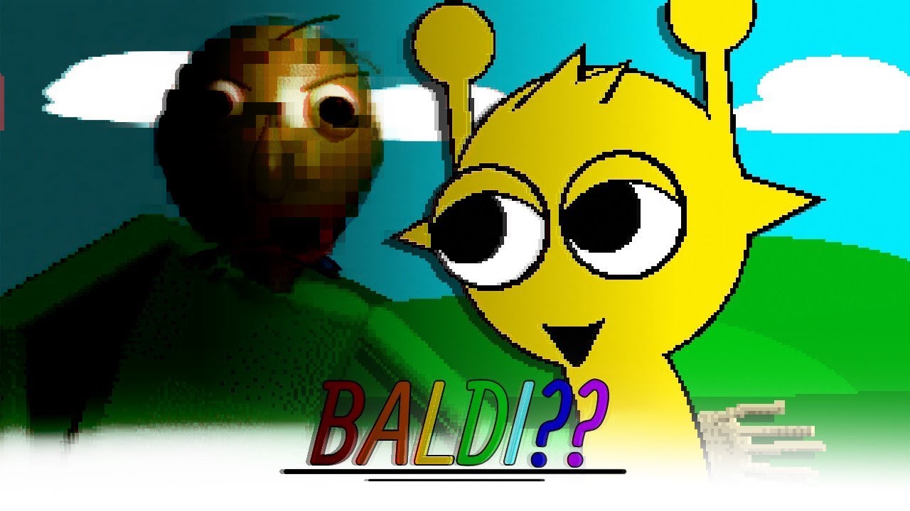 Baldi Meets Sprunki?? (Bad Ending)
