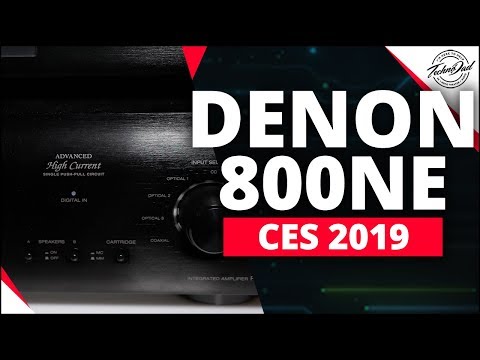 CES 2019 | DENON 800NE Series Integrated Amp, CD Player, & Network Streamer!
