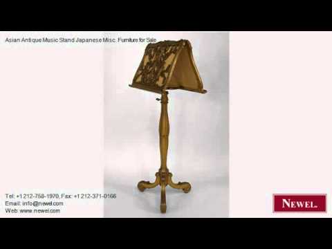 Asian Antique Music Stand Japanese Misc. Furniture for