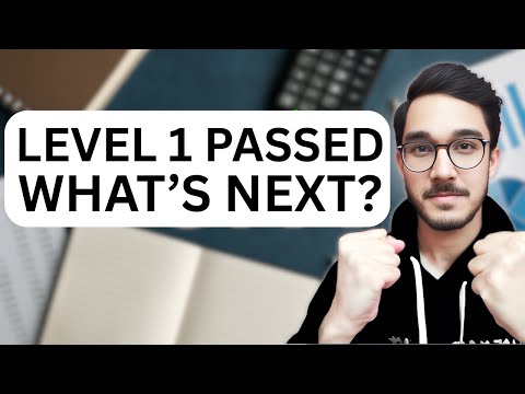 Passed CFA Level 1? Now What? Here’s the Next Step.