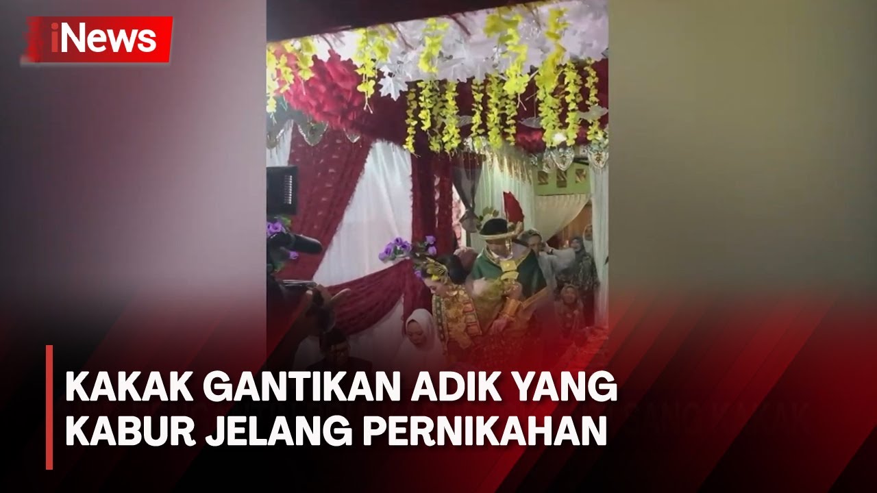 Kakak Gantikan Adik yang Kabur Jelang Pernikahan di Polewali Mandar, Sulawesi Barat