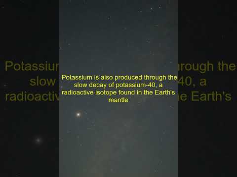 Where does Potassium Come From?