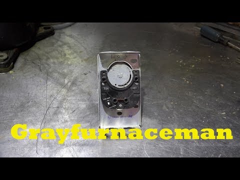 How to adjust the Honeywell fan and limit part 2