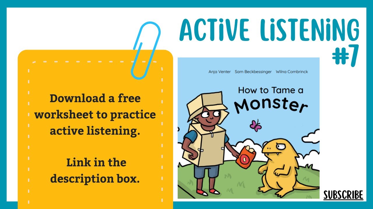 Practice Active Listening for Beginners | Free worksheet linked